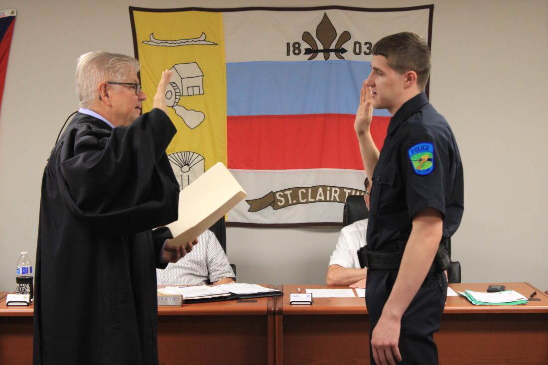 New officer hired for St. Clair Township PD | News, Sports, Jobs ...